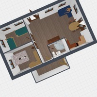 Nacrt domu - Free Online Design | 3D House Floor Plans by Planner 5D