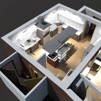 House 200m2 - Free Online Design | 3D House Floor Plans by Planner 5D
