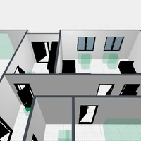 House 200m2 - Free Online Design | 3D House Floor Plans by Planner 5D