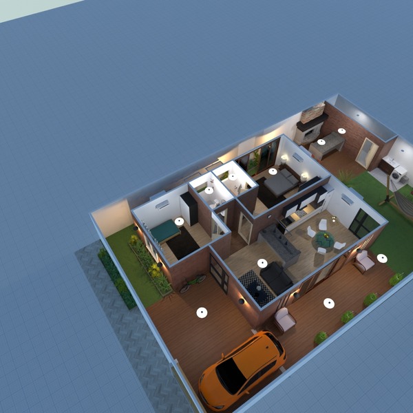 New project - Free Online Design | 3D House Ideas - by Planner 5D