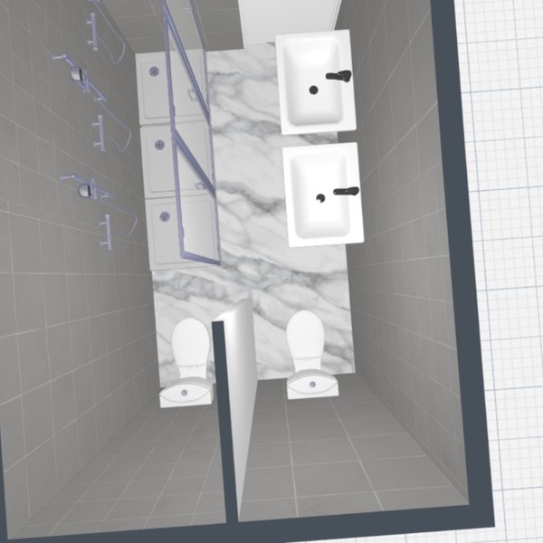 Bathroom - Free Online Design | 3D House Ideas - by Planner 5D