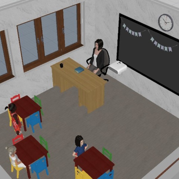 EYL Classroom - Free Online Design | 3D House Ideas - by Planner 5D