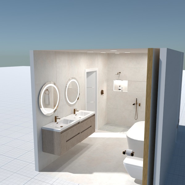 Our bathroom - Free Online Design | 3D House Ideas - by Planner 5D