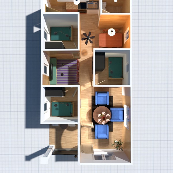 Rumah impian olip - Free Online Design | 3D House Ideas - by Planner 5D