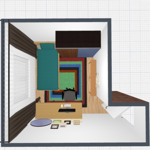 quarto 2 - Free Online Design | 3D House Ideas - by Planner 5D