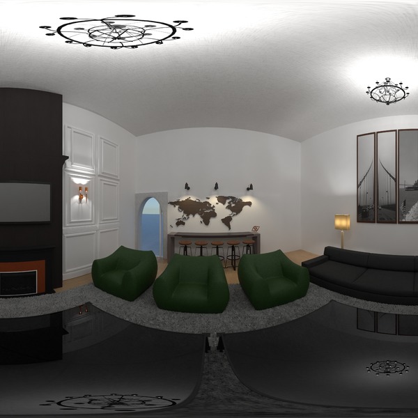 Living Room V5 - Free Online Design | 3D House Ideas - by Planner 5D