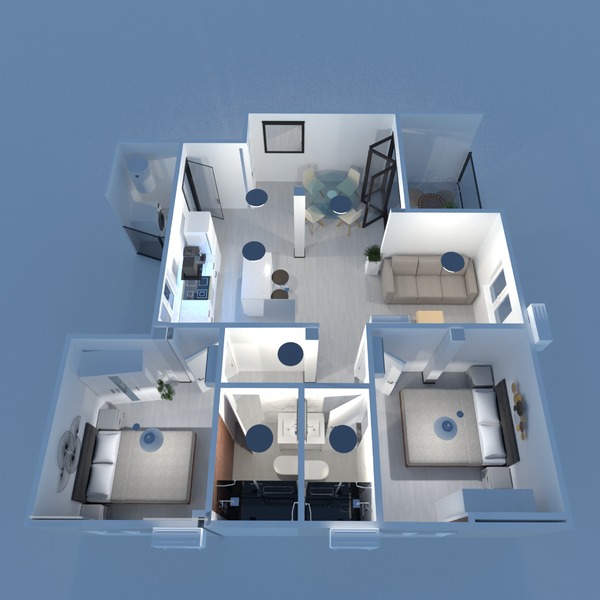New project - Free Online Design | 3D House Ideas - by Planner 5D