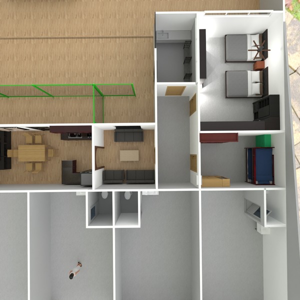 1st floor only - Free Online Design | 3D House Ideas - by Planner 5D