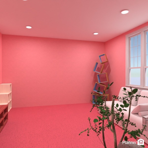 Bubble gum interior - Free Online Design | 3D House Ideas - by Planner 5D