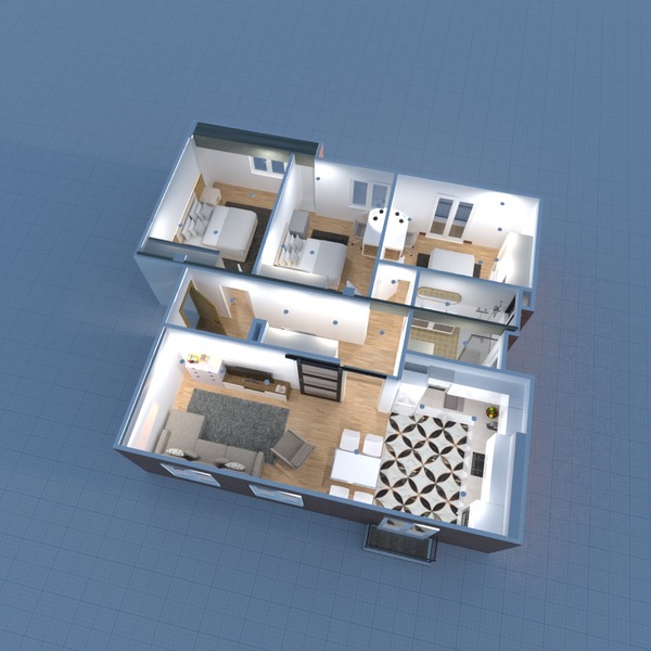 ELI Y DAVID- REFORMADO 6 - Free Online Design | 3D House Ideas - by ...