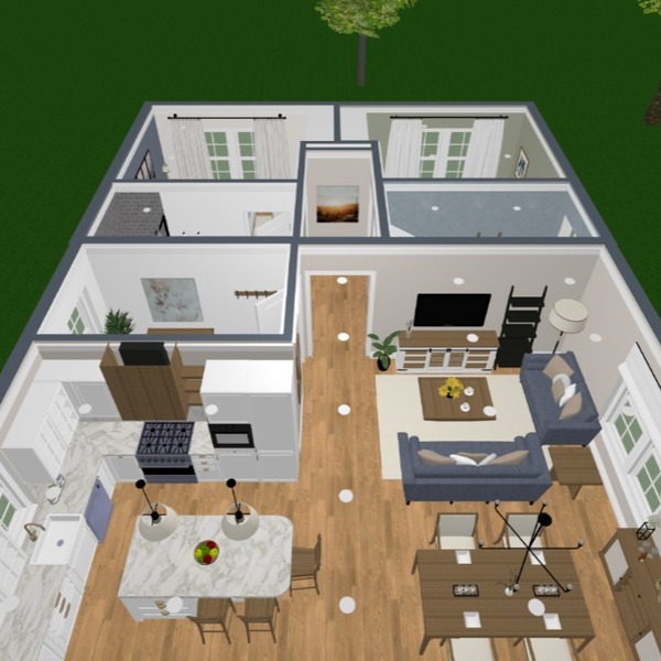 Apartment - Free Online Design | 3D House Ideas - by Planner 5D