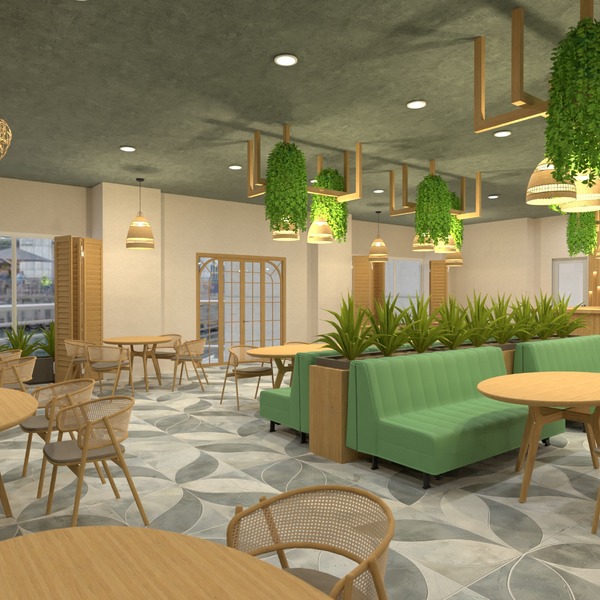 Restaurant Option 2 - Free Online Design | 3D House Ideas - by Planner 5D