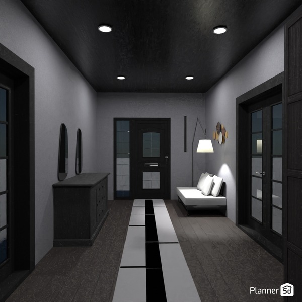 Long Hallway - Free Online Design | 3D House Ideas - by Planner 5D