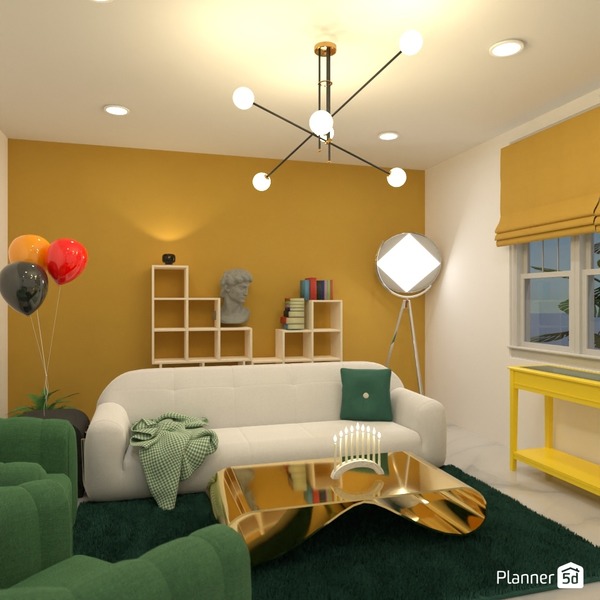 Bubble gum interior - Free Online Design | 3D House Ideas - by Planner 5D