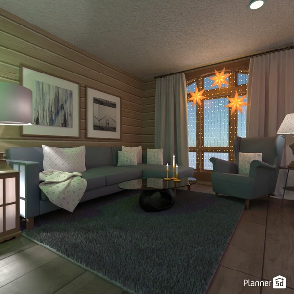 Cozy Winter - Free Online Design | 3D House Ideas - by Planner 5D