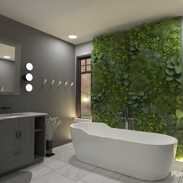 Modern zen bathroom - Free Online Design | 3D House Ideas - by Planner 5D