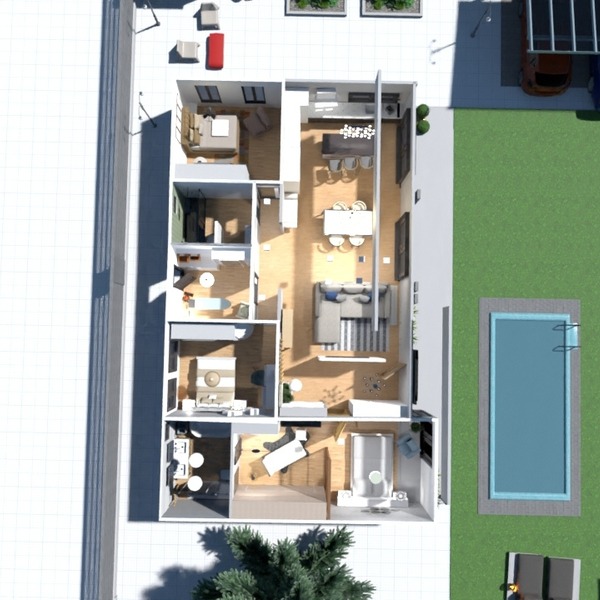 Proyecto #84 - Free Online Design | 3D House Ideas - by Planner 5D