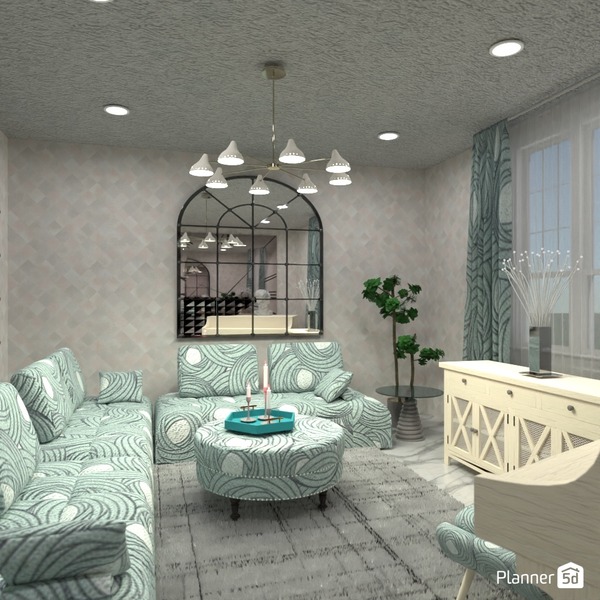 Bubble gum interior - Free Online Design | 3D House Ideas - by Planner 5D