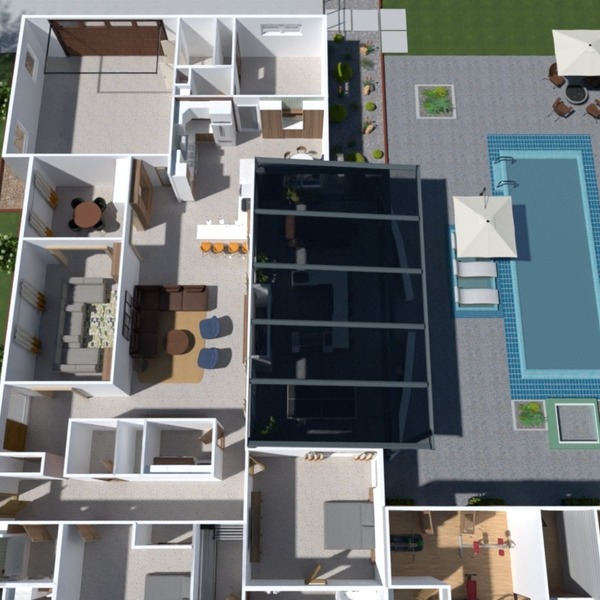 Version 4 - Whole House - Free Online Design | 3D House Ideas - by ...