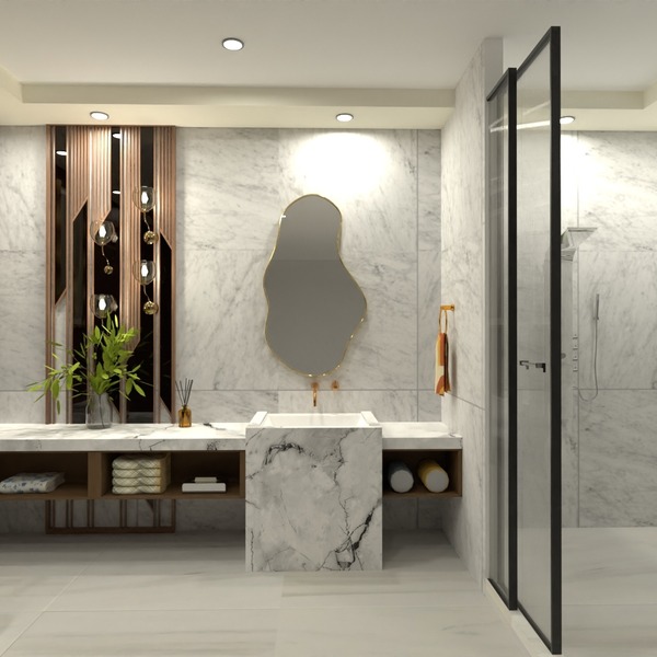 Baño moderno - Free Online Design | 3D House Ideas - by Planner 5D