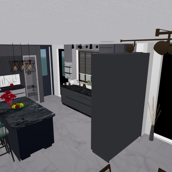 kitchen pg bison blue and folkstone grey - Free Online Design | 3D ...