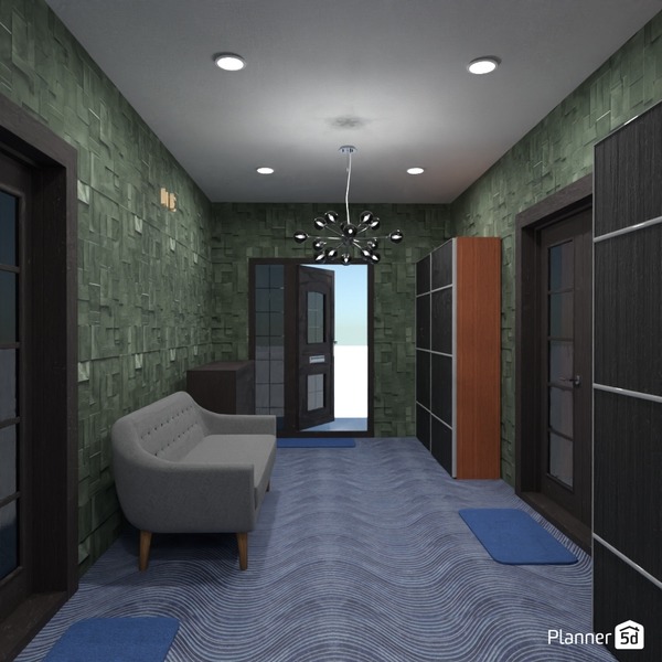 Long Hallway - Free Online Design | 3D House Ideas - by Planner 5D