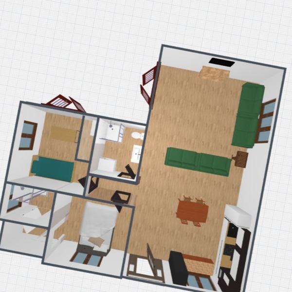 New layout_Mark v2 CLEANED UP - Free Online Design | 3D House Ideas ...