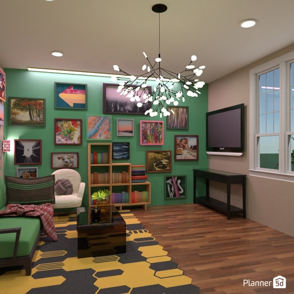 Bubble gum interior - Free Online Design | 3D House Ideas - by Planner 5D