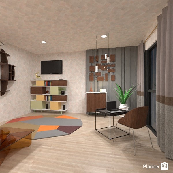 Origami Room - Free Online Design | 3D House Ideas - by Planner 5D