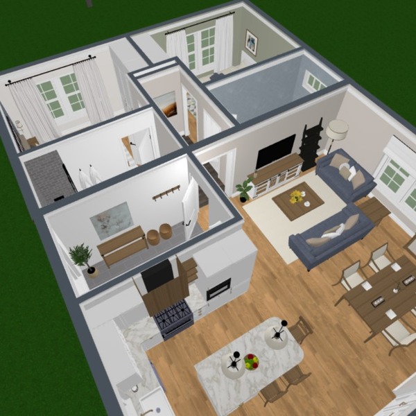 Apartment - Free Online Design | 3D House Ideas - by Planner 5D