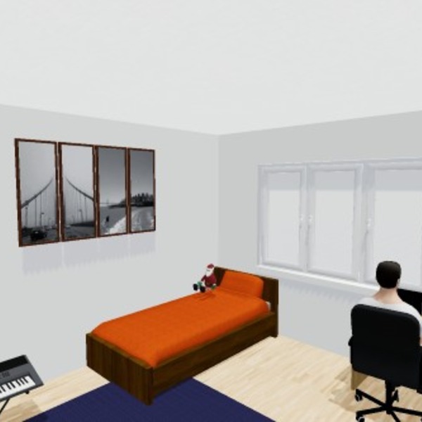 Jules Bedroom - Free Online Design | 3D House Ideas - by Planner 5D