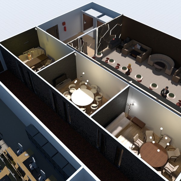 Resto-Bar - Free Online Design | 3D House Ideas - by Planner 5D