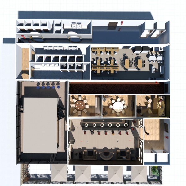 Resto-Bar - Free Online Design | 3D House Ideas - by Planner 5D