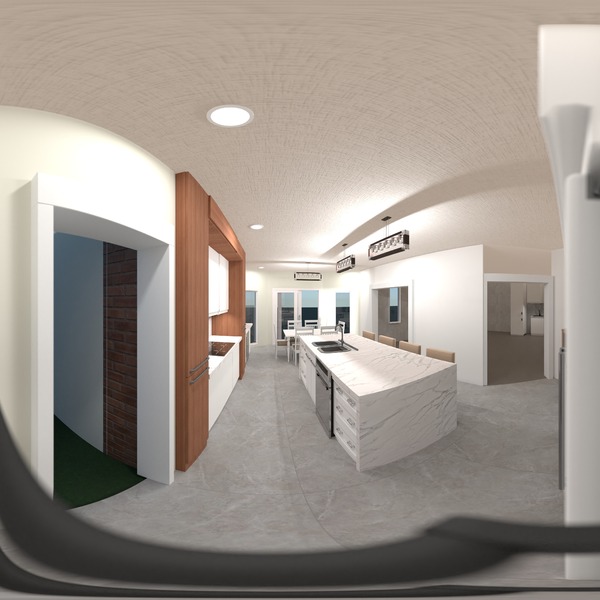 Dino Kitchen with wood - Free Online Design | 3D House Ideas - by ...