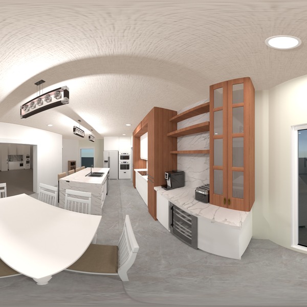 Dino Kitchen with wood - Free Online Design | 3D House Ideas - by ...