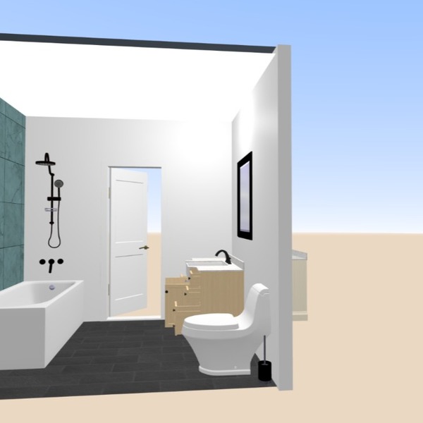 Bathroom 1 - Free Online Design | 3D House Ideas - by Planner 5D