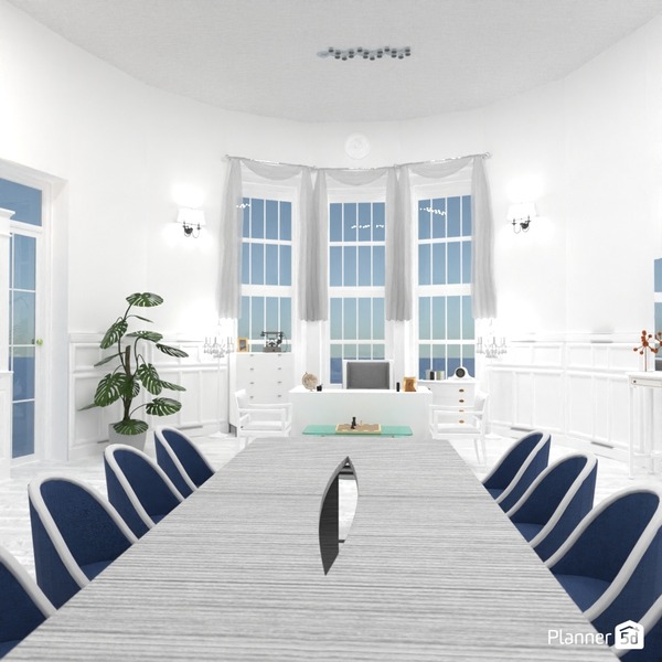 Oval room - Free Online Design | 3D House Ideas - by Planner 5D