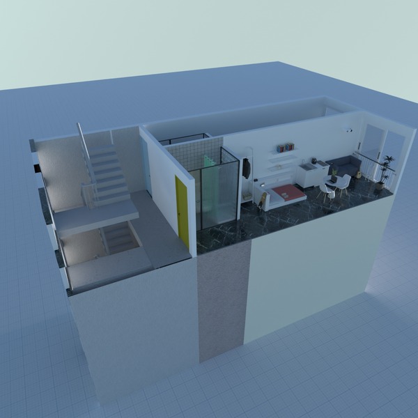 Piso 1 Andar Modelo V6 Final 2901 - Free Online Design | 3D House Ideas ...