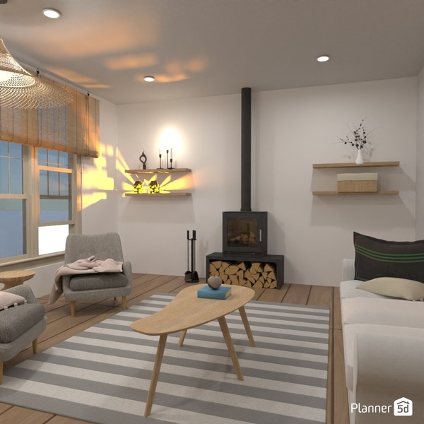 Cozy Scandinavian room - Free Online Design | 3D House Ideas - by ...