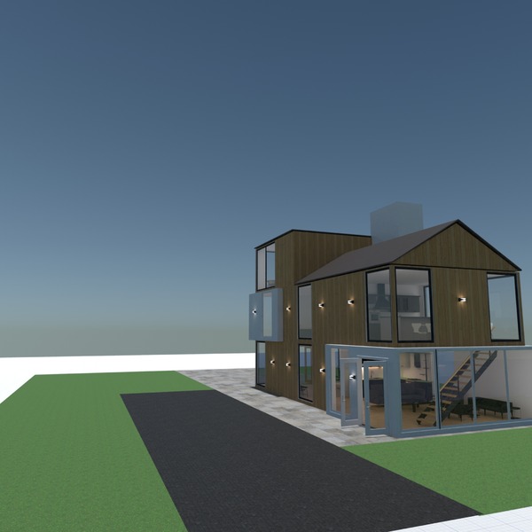 Modern Beach Barn-Home Design - Free Online Design | 3D House Ideas ...