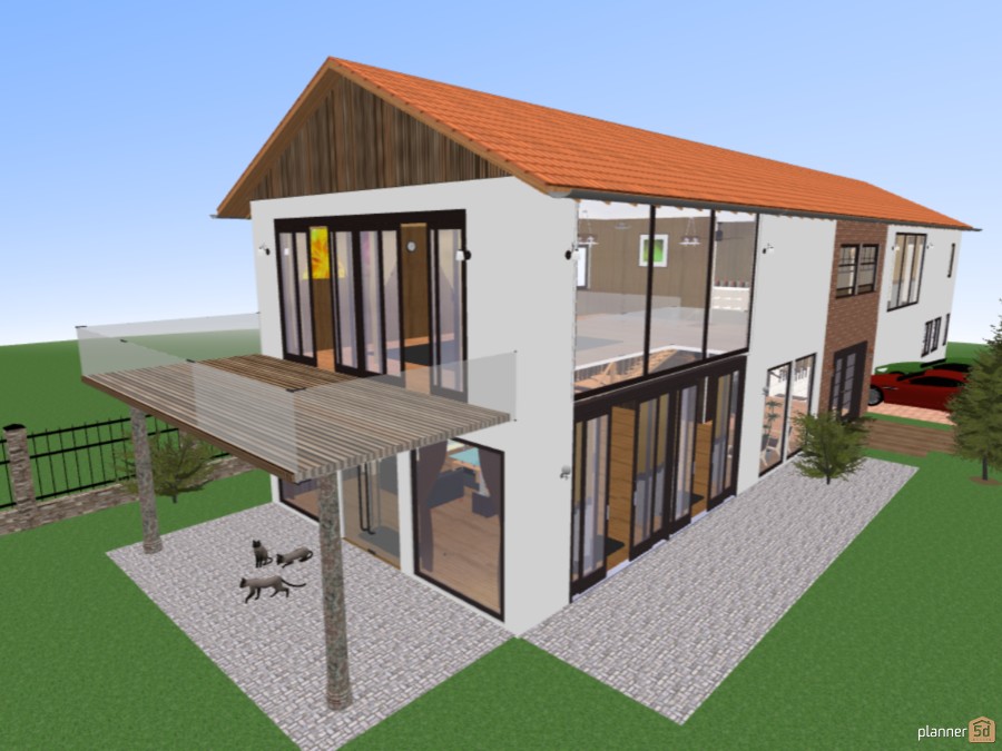 Bungalow - Free Online Design | 3D Floor Plans by Planner 5D