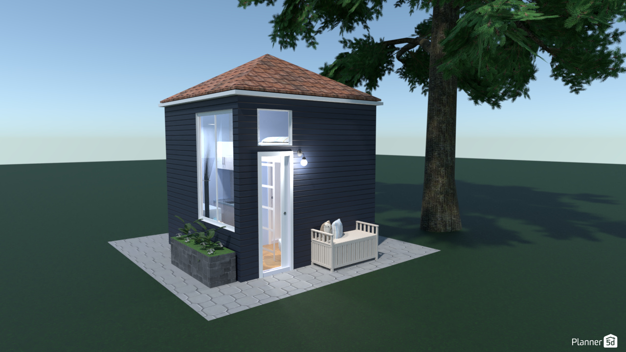 Casa 3x3 (p.c.) - Free Online Design | 3D Floor Plans by Planner 5D