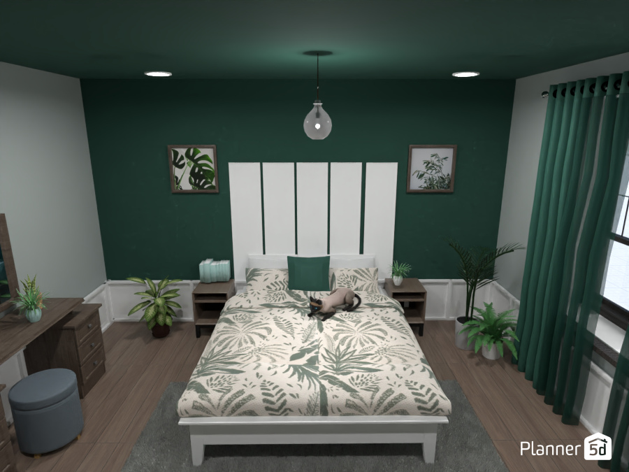 Master bedroom - Free Online Design | 3D Floor Plans by Planner 5D