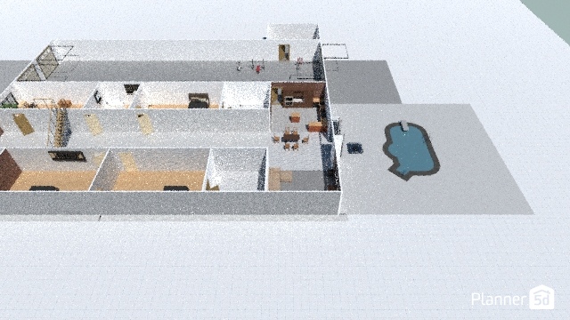 Steve's first floor map home - Free Online Design | 3D House Ideas - by ...