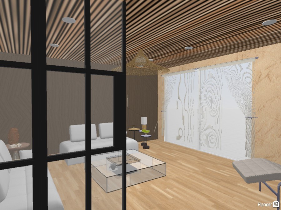 Salón con sensación de Spa - Free Online Design | 3D Floor Plans by ...