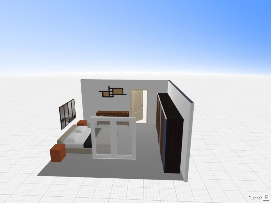 Ale - Free Online Design | 3D Bedroom Floor Plans by Planner 5D