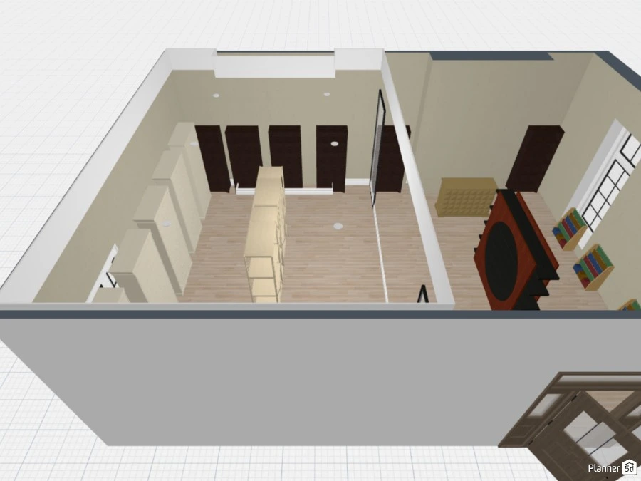 shop design - Free Online Design | 3D Studio Floor Plans by Planner 5D