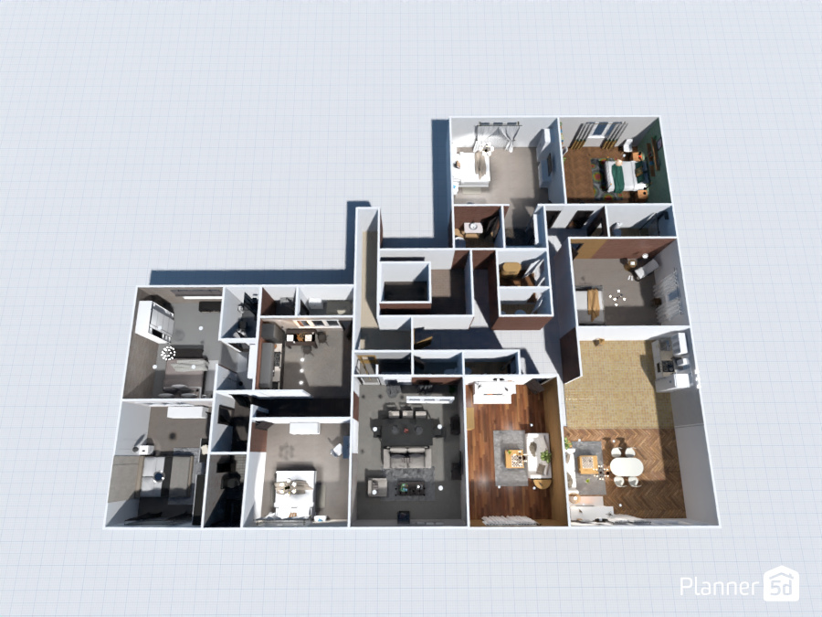 F3 - Free Online Design | 3D Floor Plans by Planner 5D