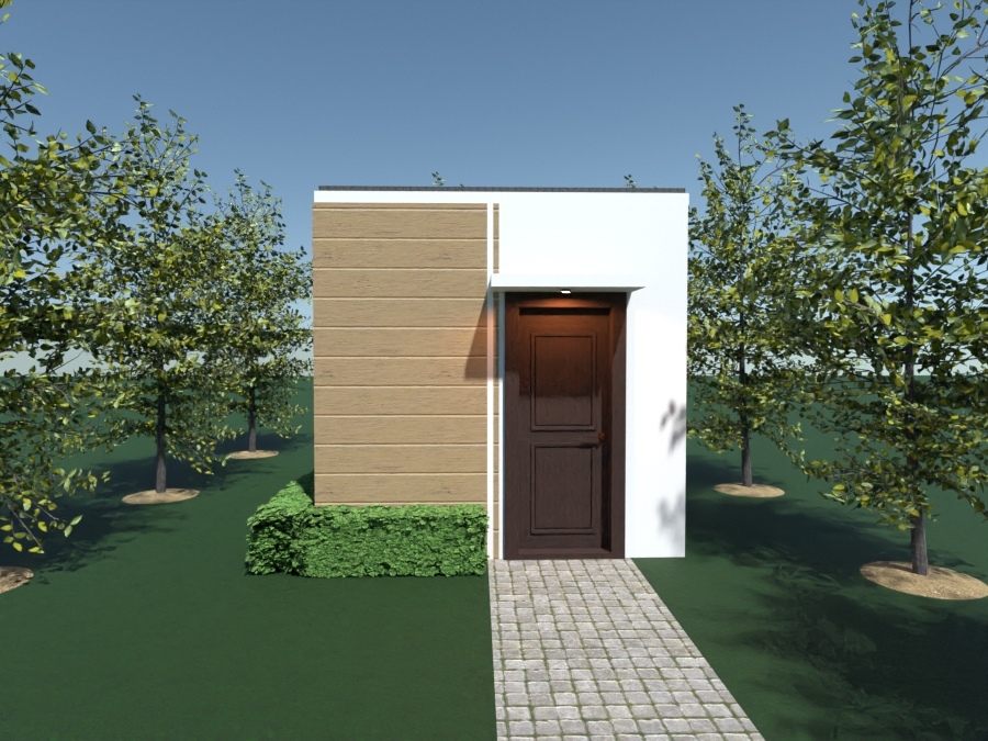 3x4m House Challenge - Free Online Design | 3D Kitchen Floor Plans by ...