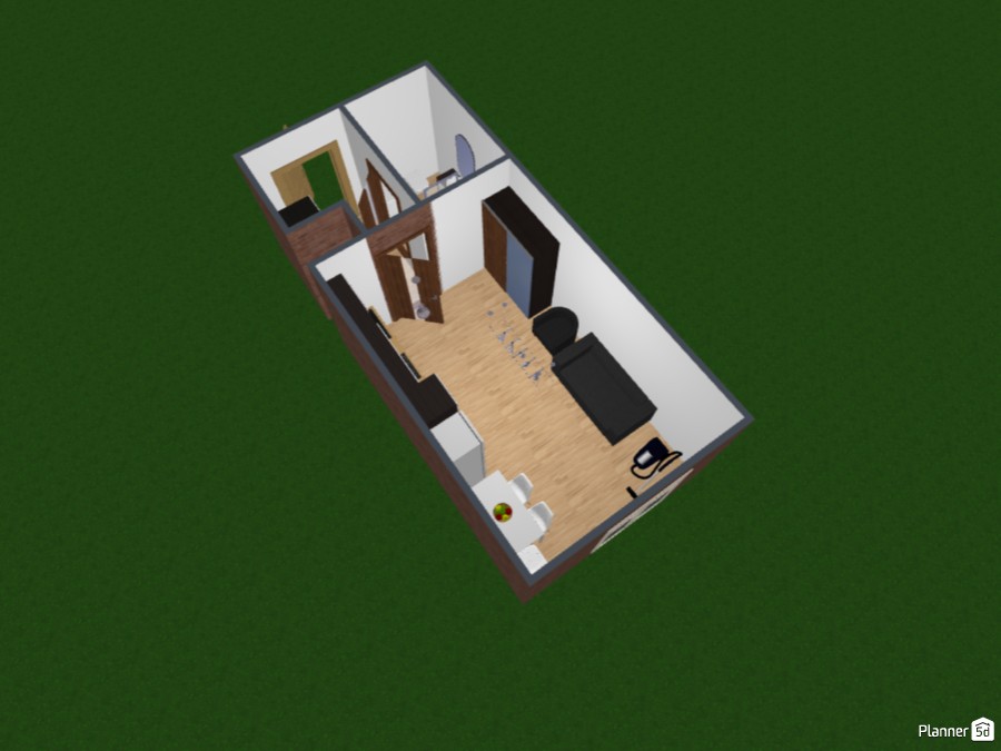 студия - Free Online Design | 3D Studio Floor Plans by Planner 5D